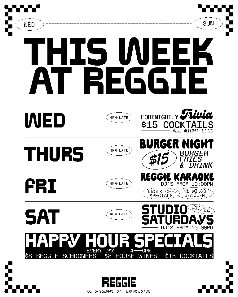 REGGIE | Bar, diner, laneway & late night social club | Brisbane St ...